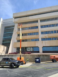 Pressure Washing Commercial Buildings - JBC Pressure Washings Inc.